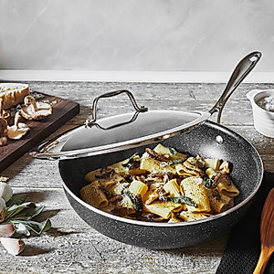 Henckels Capri Notte 11-inch Aluminum Nonstick Perfect Pan with Lid