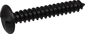The Hillman Group 230371 Truss Head One-Way Lag Screw, 5/16-Inch X 2-Inch, 50-Pack, Black