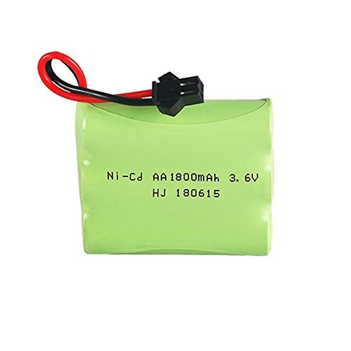 Parts & Accessories 2PCS 3.6v NICD Battery Pack 3.6V 1800mah Ni-CD Battery for Remote Control Toy Car Boat Truck Model RC Toys Battery - (Color: 1PCS)