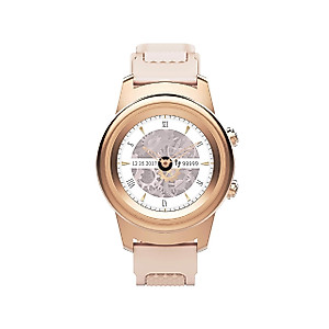 3Plus Callie Hybrid SmartWatch for Women, 30+ Day Battery | Heart Rate Monitor, Pedometer, TFT Vibrant Display, Sleep Tracker, Calorie/Step Counter, Music Controls, for iPhone and Android | Rose Gold, One Size