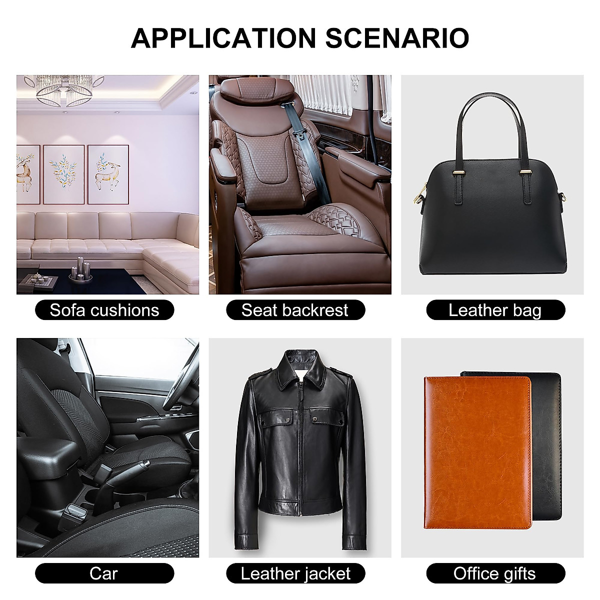 YAFCL Leather Repair Patch for Furniture, 4" x 63" Leather Repair Tape self Adhesive, Leather Repair Patch for couches car seat Sofa Jackets Handbags Medium Beige