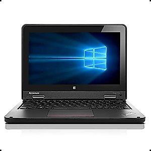 Lenovo Thinkpad Yoga 11e Laptop 11.6inch Touchscreen Convertible Ultrabook PC, Intel Quad Core Processor, 128GB Solid State Drive, 4GB DDR3 RAM, HD Webcam, LED, HDMI, Bluetooth, Windows 10 (Renewed)