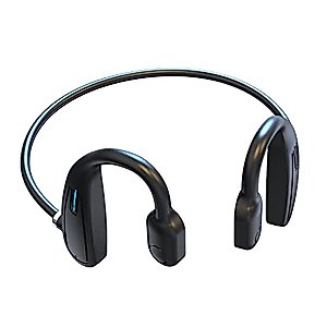 Open Ear Headphones Bluetooth 5.0 Sport Headphones,Open Ear Bluetooth Headphones with Built-in Mic,IPX5 Waterproof Wireless Sport Headset for Running,Cycling