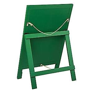 Glitzhome 24"H St. Patrick's Wooden Porch Sign, Welcome Sign for St. Patrick's Day Standing Hanging Home Front Door Yard Party Decor