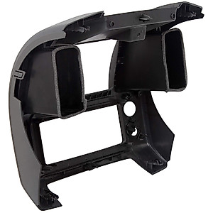 HECASA Center Dash Console Instrument Panel Cluster Lid Bezel Compatible with 2005-2020 Nissan Frontier Replacement for 68259-ZP16D 68259ZP16D