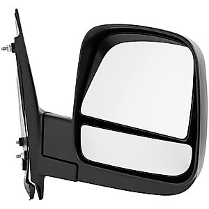 Kool-Vue Mirror Compatible with 2008-2021 Chevrolet Express 3500, 2008-2021 Express 2500, Fits 2008-2021 GMC Savana 3500 & 2008-2021 Savana 2500 Passenger Side Manual Folding