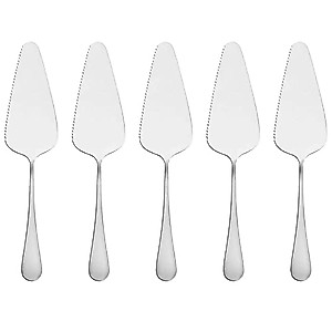 Mengbaobao 5x Cake Server Pie Holder Transfer Triangular Spade Spatula for Pizza Cake Baking