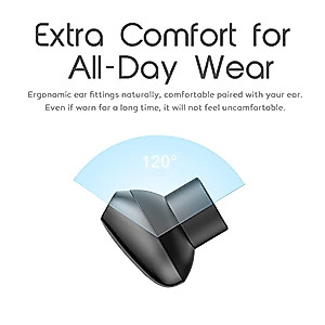 PALOVUE USB C Headphones Earbuds, Type C Magnetic Earphones with Microphone Compatible with Samsung Galaxy S23 S22 S21 Ultra S20 FE Note 20 10 A53 A54, Google Pixel 7 6 5 4, One Plus, Black