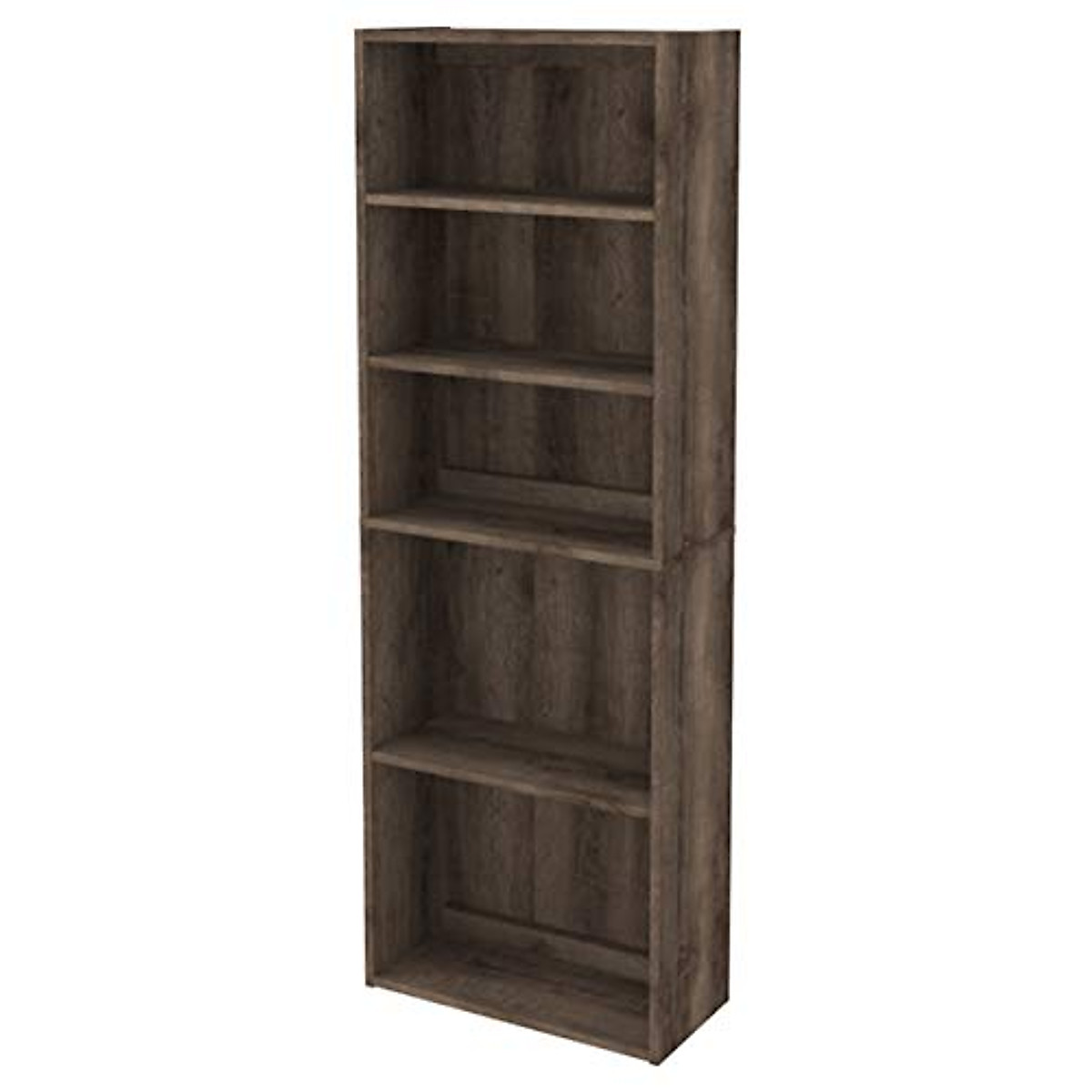 Signature Design by Ashley Arlenbry Modern Farmhouse 71" Bookcase with 4 Shelves, Weathered Oak Gray