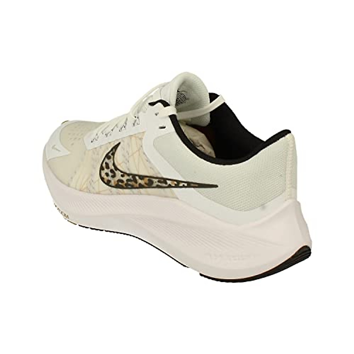 Nike Womens Zoom Winflo 8 PRM Running Trainers DA3056 Sneakers Shoes (UK 6 US 8.5 EU 40, White Black Wheat 100)
