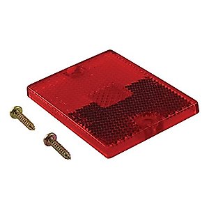 CURT 53515 Replacement Red Side Trailer Light Lens