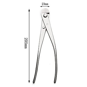 Standard Grade 205 mm Wire Cutter Branch Cutter 3Cr13 Alloy Steel Bonsai Tools