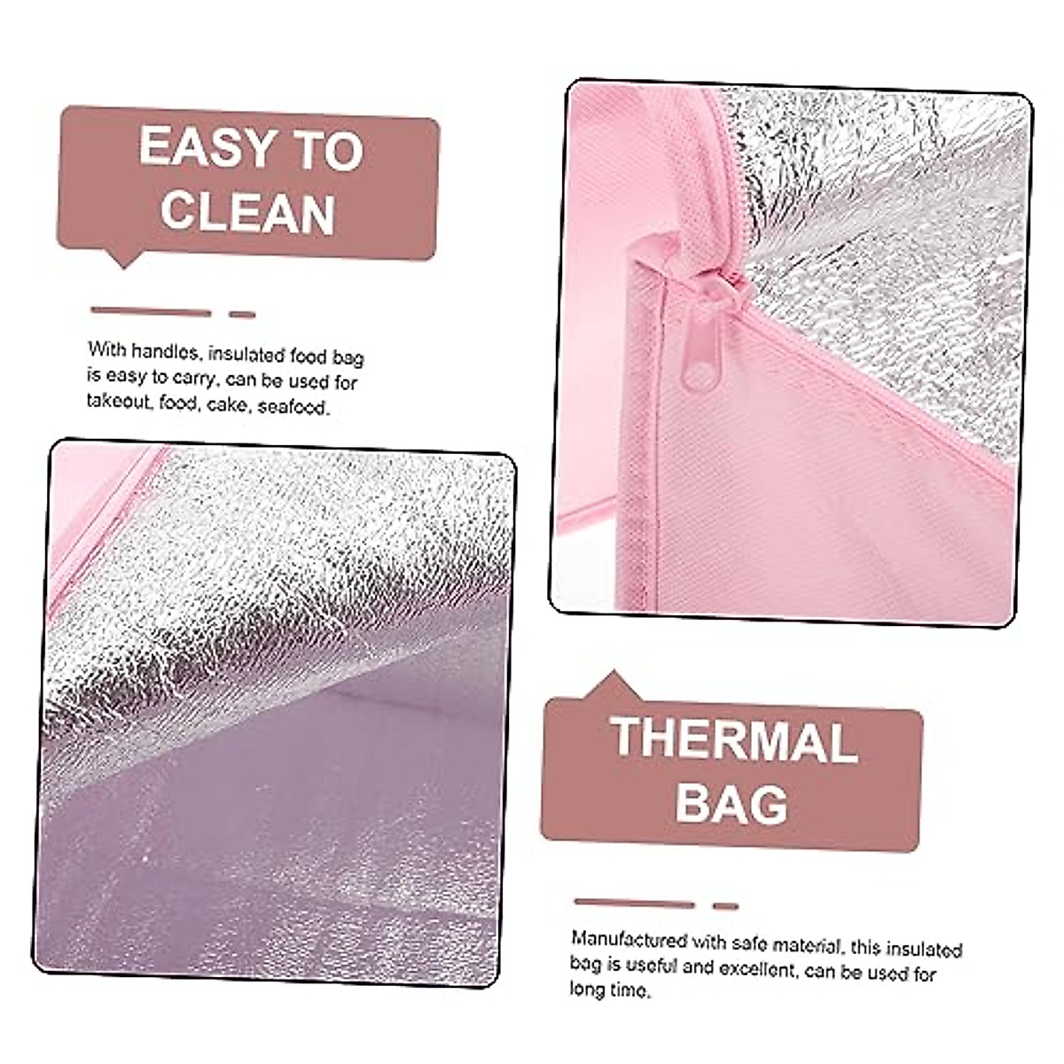 SOLUSTRE Insulated Bag Packing bag for food insulated cake bag cake insulated bag with handle Insulation bag Catering Bag