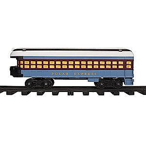 Lionel The Polar Express Ready-to-Play Set, Battery-Powered Berkshire-Style Model Train Set with Remote