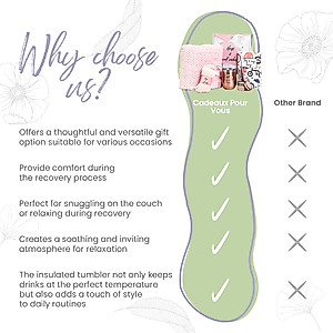 Hugs & Well Wishes Collection, Get Well Soon Gifts for Women, Care Package for Women for Any Occasion, Get Well Gifts for Women After Surgery, During Recovery, Birthdays & More