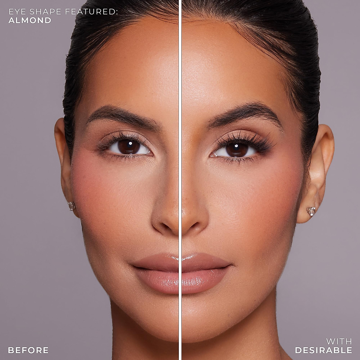 Lilly Lashes Sheer Band, False Eyelashes w/Invisible Band Lashes, False Lashes Natural Look, Wispy Lashes Style, Clear Band Lashes, Reusable Eyelashes 20x, Lash Glue not Included, 14mm (Desirable)