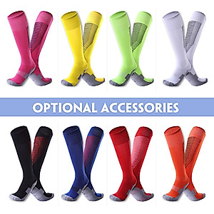 Personalized Soccer Jerseys for Men Women Kids Adults Custom Soccer Shirt and Shorts with Name Number Logo White