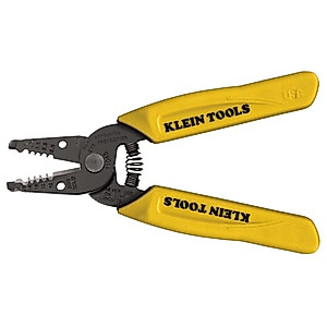 Klein Tools 11048 Dual Wire Stripper Cutter for Solid Wire, Made in USA