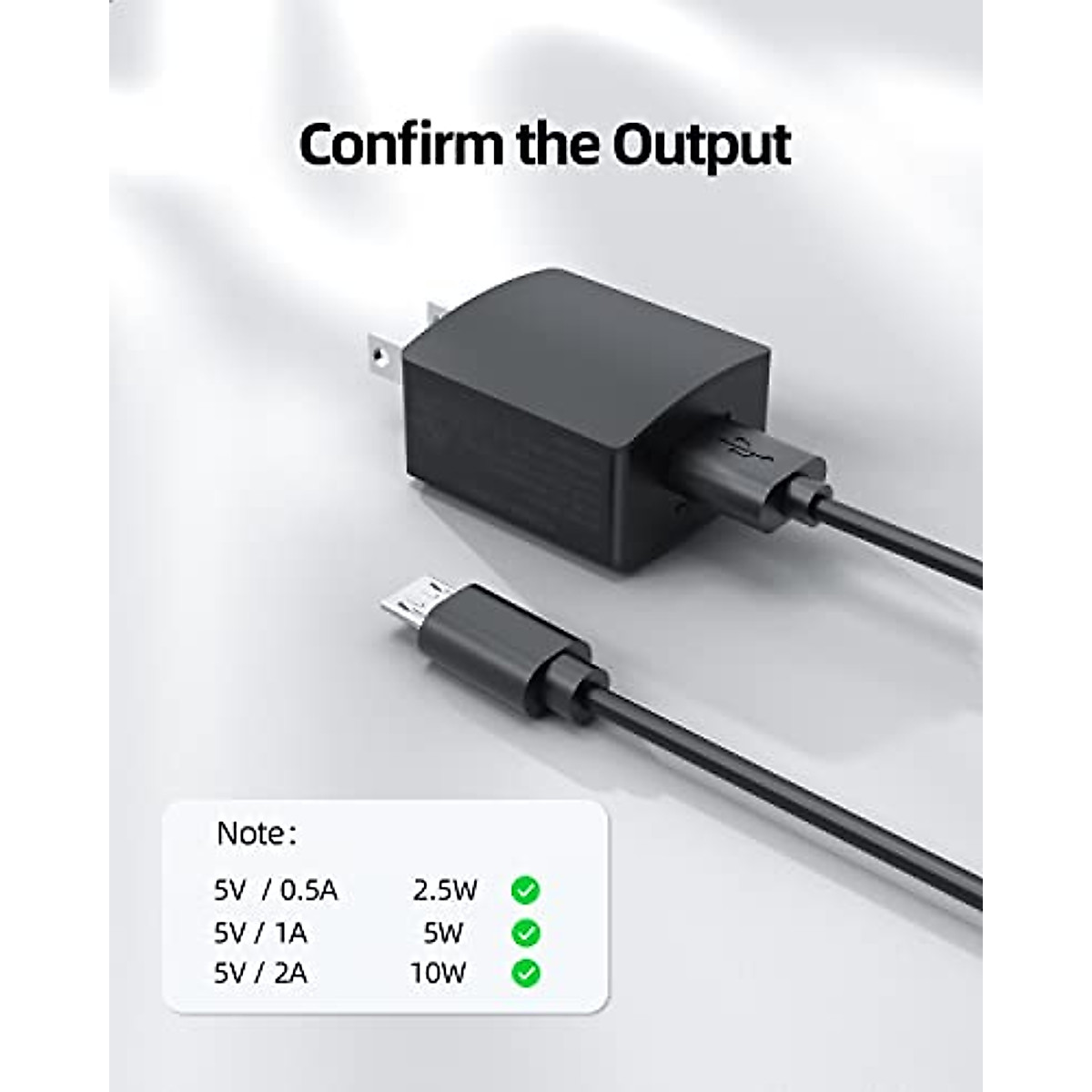 AC Adapter Fit for Nintendo NES Classic Edition 2016,Super NES Classic 2017,Playstation Classic Console with 5Ft Micro USB Charger Cord Cable Power Supply
