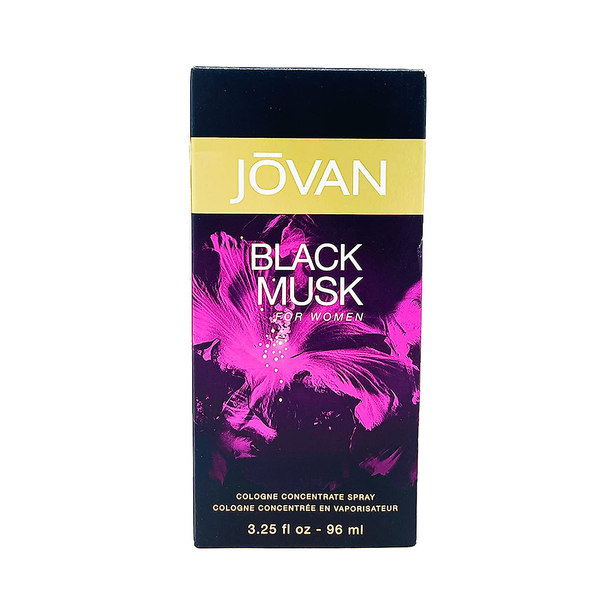 JOVAN BLACK MUSK by Jovan COLOGNE CONCENTRATE SPRAY 3.25 OZ for WOMEN