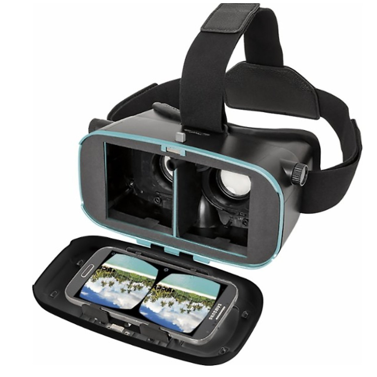 Emerge Tech EUVRC Utopia 360Degree Virtual Realty Headset with Bluetooth Controller, Black