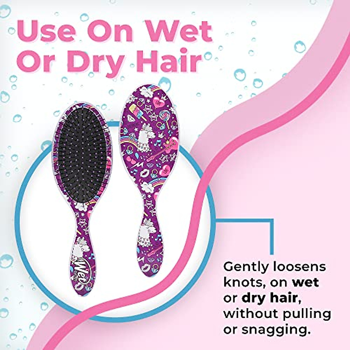 Wet Brush Happy Hair Original Detangler Llama