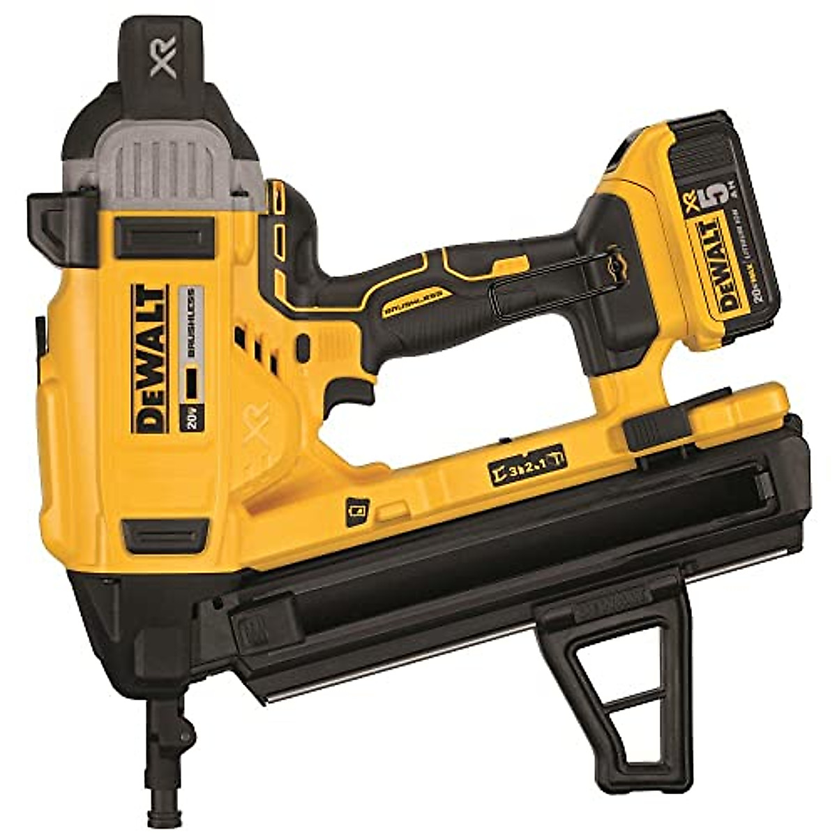Dewalt 20V Max Cordless Concrete Nailer Kit