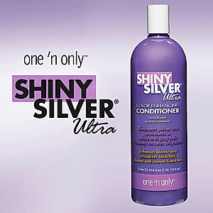 One 'n Only Shiny Silver Ultra Shampoo and Conditioner Set 33.8 oz each
