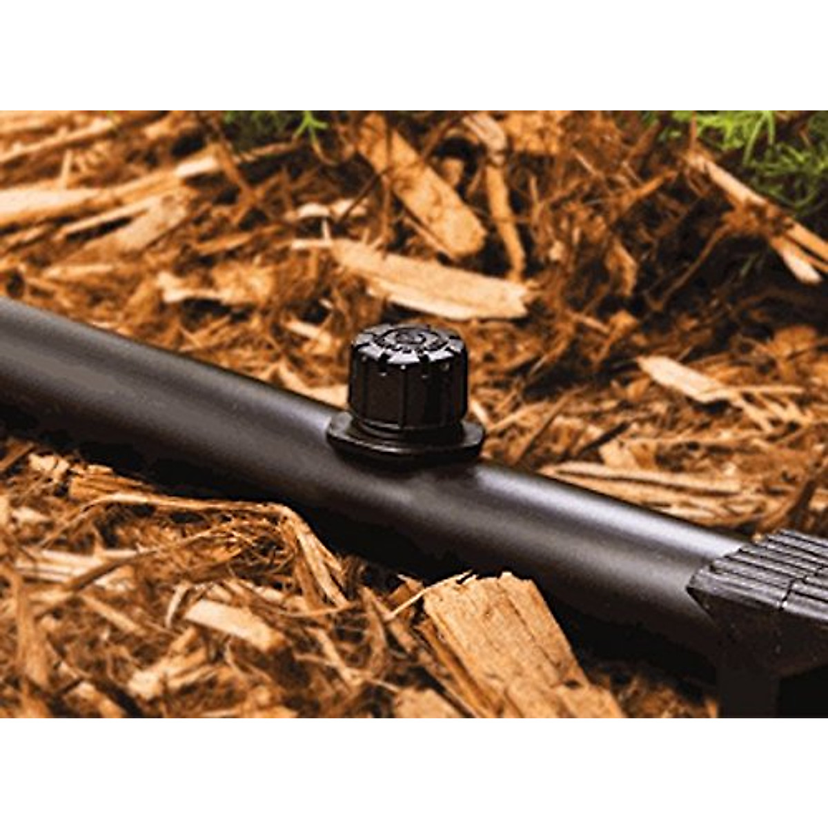 One Stop Outdoor (100-PACK) Professional Grade: 0-10 GPH 360 Degree Adjustable Dripper - Barbed Connection - Drip Irrigation Emitter Sprinklers (Barbed Emitter)