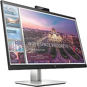 HP E24d G4 23.8" Full HD LED LCD Monitor - 16:9 - Black, Silver