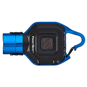 Streamlight 73302 Pocket Mate 325-Lumen Pocket Keychain/Clip-on USB Rechargeable Flashlight, Blue
