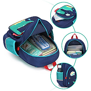 Reqinqin Cute Preschool Toddler Backpack for Girls Boys 3D Animal Cartoon Cat School Backpack Bag for Baby Girl Boy 1-5 Years Waterproof kids Bag Travel Girls for Kids Backpack（Cat