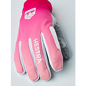 Hestra Unisex Infinium Momentum 5-finger Glove - Fuchsia - 8