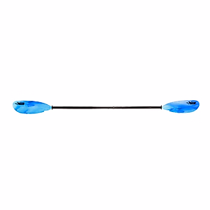 Pelican Poseidon Paddle 89 in - Aluminum Shaft with Reinforced Fiberglass Blades - Lightweight, Adjustable Kayaks Paddles - Perfect for Kayaking Boating & Kayak Fishing (Blue, 2020 Model)