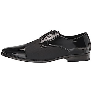 Stacy Adams Men's Pharaoh Cap Toe Oxford, Black, 12 Wide