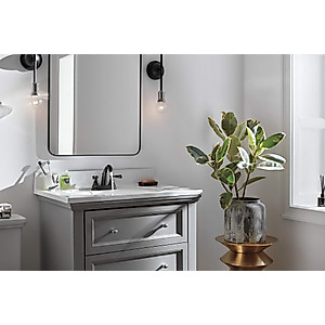 Peerless P2565LF-OB Elmhurst Two-Handle Bath Faucet Centerset, Oil Rubbed Bronze