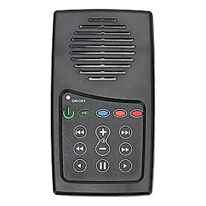 Audio Bible Player, Electronic Bible Reader, Portable Solar Charging Bible Reader E Book Reader Intelligent Ereader for Bible Listeners, Built in 8G Capacity (English KJV with French with Aramaic)