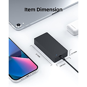 180W AC Charger Fit for Asus A17-180P1A, ADP-150CH B, A18-150P1A, ADP-150CH BB Laptop Power Supply Adapter Cord