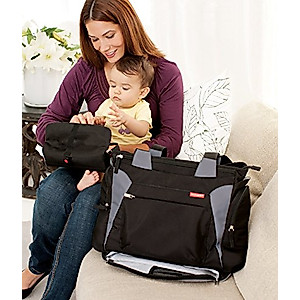 Skip Hop Baby Bento Meal-to-Go Diaper Bag, Black (Discontinued by Manufacturer)