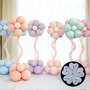 50pack Balloon Clips Balloon Flower Clips Reusable Balloon Clip For Arch,Balloons In Sufficient Quantity Balloon Decorating Tool For Birthday,Wedding,Baby Shower