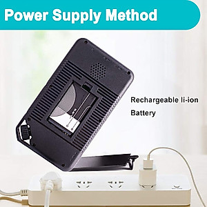 Douddy 16 Bit Handheld Game Console for Kids Adults Built in 220 HD Classic Electronic Games 3.0 Inches Screen USB Rechargeable Seniors Arcade Entertain Player (Black)