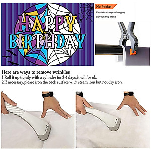 Wednesday Banner Wednesday Horror Theme Birthday Photography Backdrop Kids Boys Girls Birthday Party Decorations Supplies Black White Stripe Photo Banner Props（5x3ft）