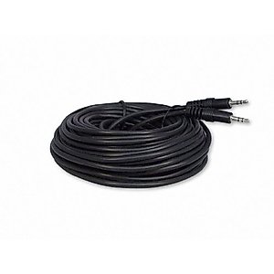 YCS basics 50 Foot 3.5mm Male to Male Stereo Audio Cable Headphone/Phone / MP3 Cable- for Your Car AUX Port, Smartphone, Tablet