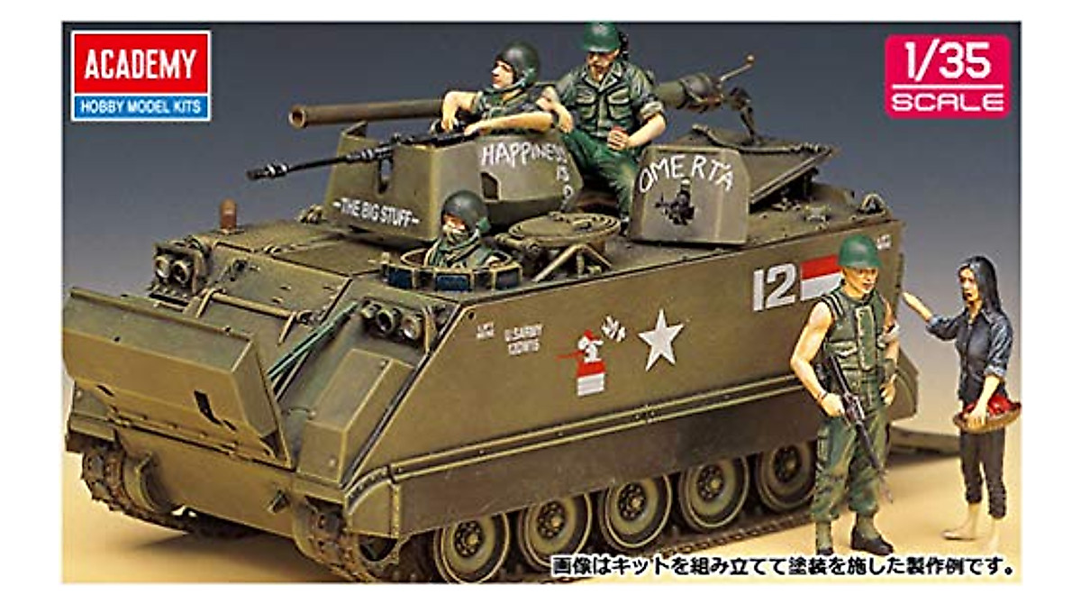 Build the Iconic M113A1 APC Vietnam Model Kit 1:35