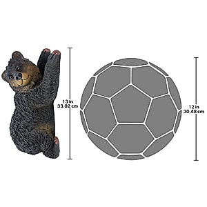 Design Toscano NG33988 Yonva, the Climbing Bear Sculpture,Single