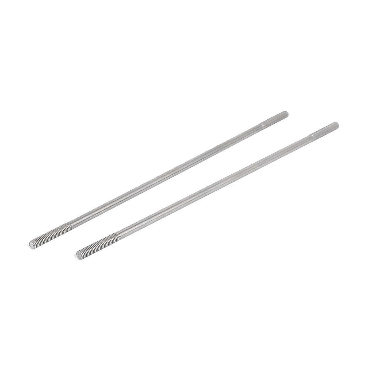 uxcell M4x180mm 304 Stainless Steel Double End Threaded Stud Screw Bolt 10pcs