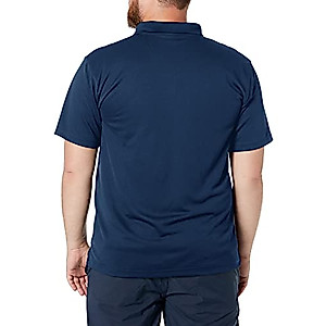 Columbia Men's Utilizer Polo, Collegiate Navy, Large
