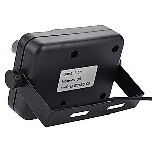 Bewinner Mini External Speaker Mobile Car Radio External Speaker for Two Way Radio for Motorola YAESU Portable Speaker for Walkie Talkie