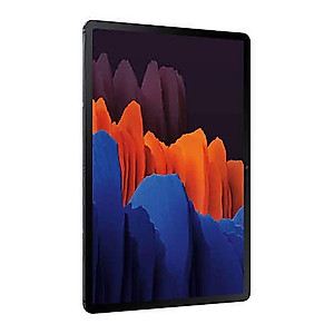 Samsung 12.4" Galaxy Tab S7+ 128GB Tablet with S Pen, Wi-Fi Only, Mystic Black (SM-T970NZKYXAR) (Renewed)