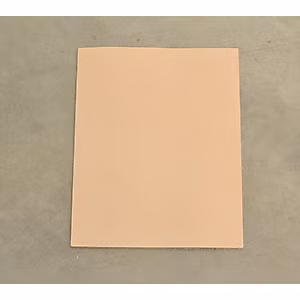 The Leather Guy Leather Sheets for Leather Working and Tooling, Vegetable Tanned Cowhide Leather Pre-Cut 8x10 Inches, Natural Color for Easy Dyeing, 4-5 oz Thickness (0.8 – 4mm)